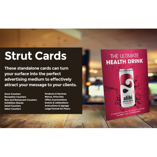 Display Cards for receptions- counters and desks- Turn your surface ...